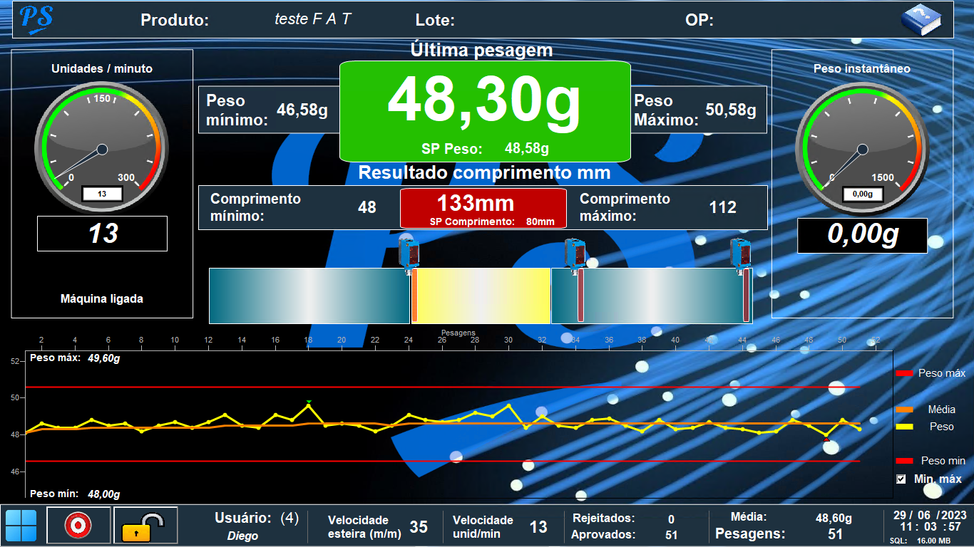 pesagem - Elipse Software